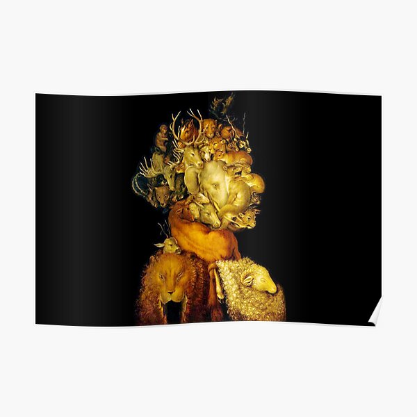 "Giuseppe Arcimboldo - The Four Elements - Earth" Poster for Sale by ...