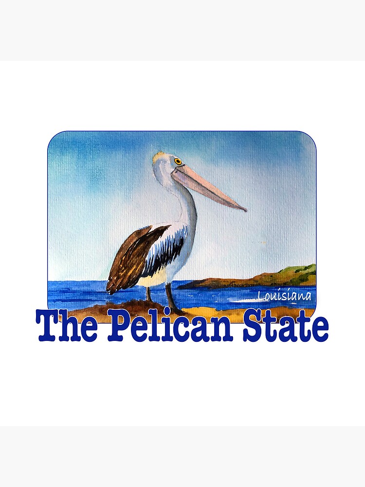 "Louisiana, The Pelican State" Poster for Sale by margaretbucklew ...