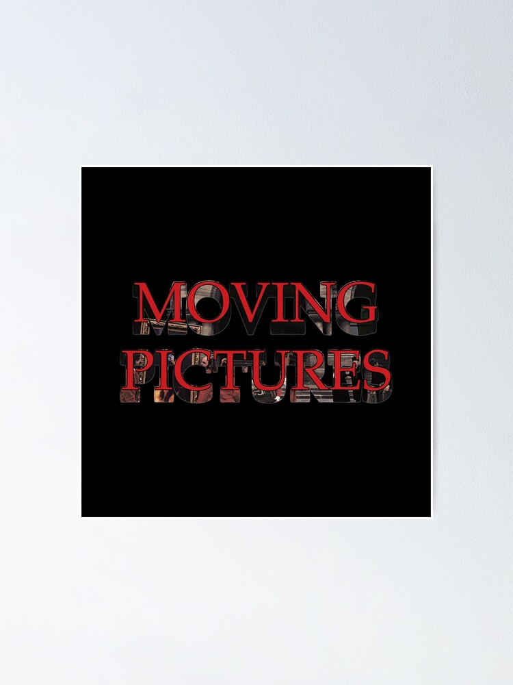 "Moving Pictures - Album Logo" Poster for Sale by Vince19Drums | Redbubble