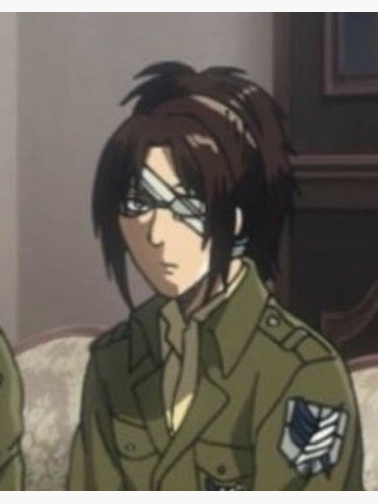 "Hange Low Quality Derp Face" Poster for Sale by ruthierue | Redbubble