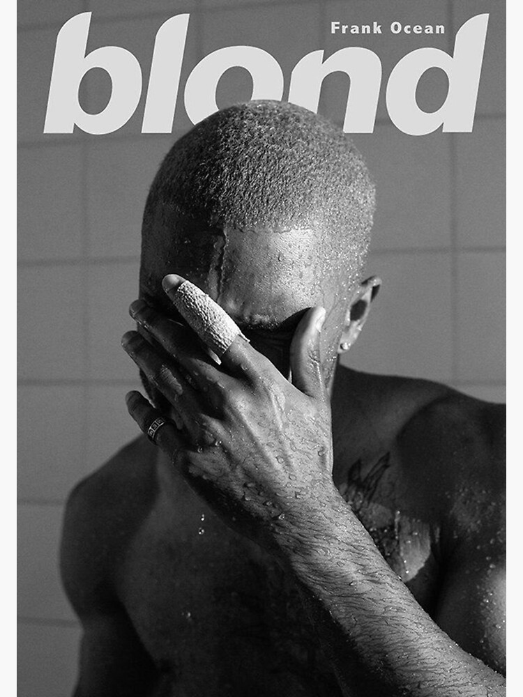 "Frank Ocean Blond Poster Print" Sticker for Sale by susanneward ...