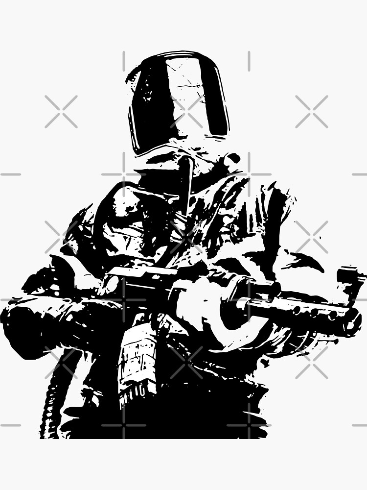 "Rust hazmat with ak47" Sticker for Sale by JoyfulDayzz | Redbubble