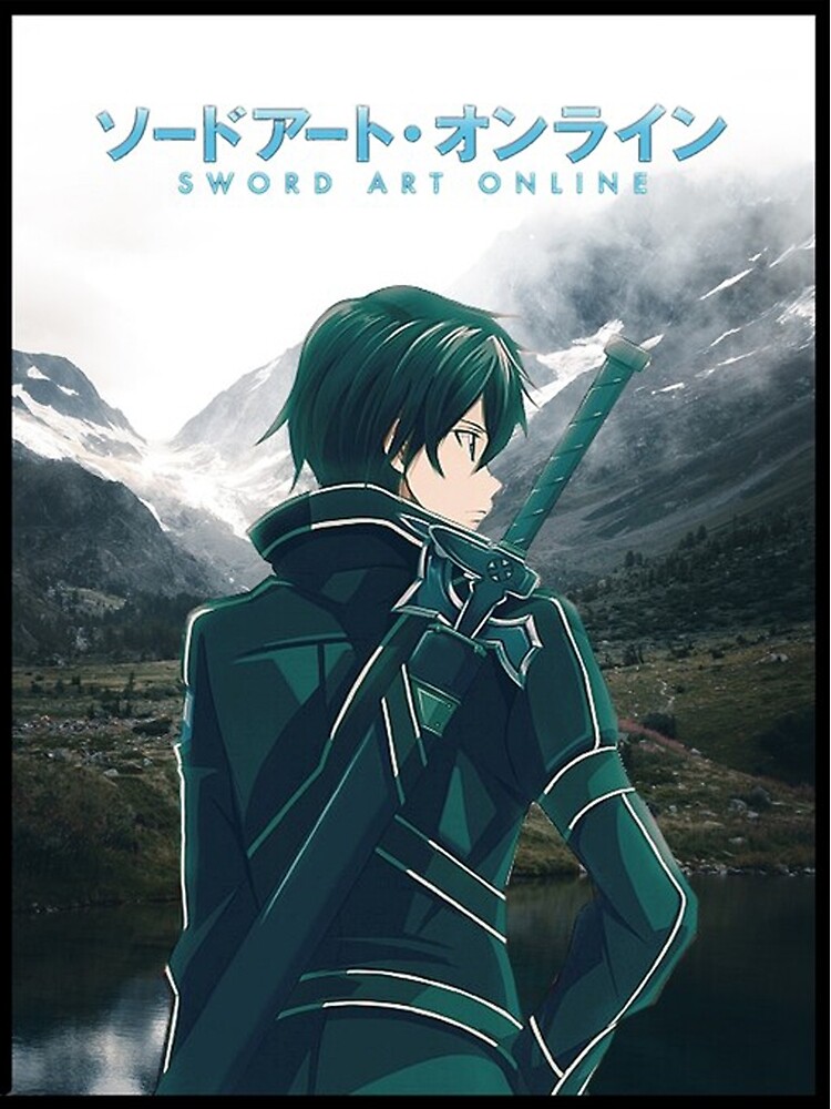 "Sword Art Online - Kirito" Poster for Sale by sheltonrandy | Redbubble