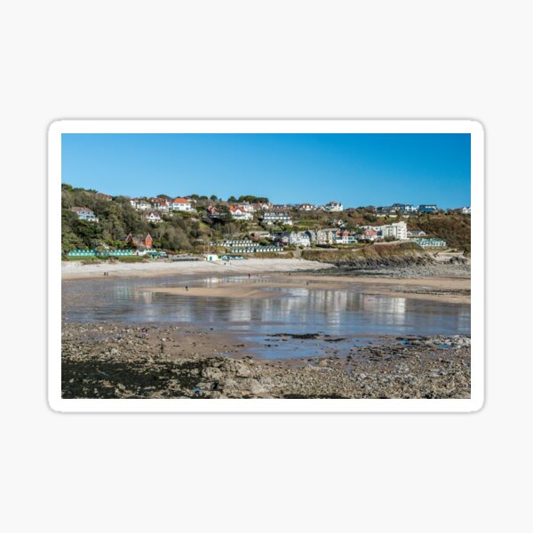 "Langland Bay Gower South Wales " Sticker for Sale by Cameranick ...