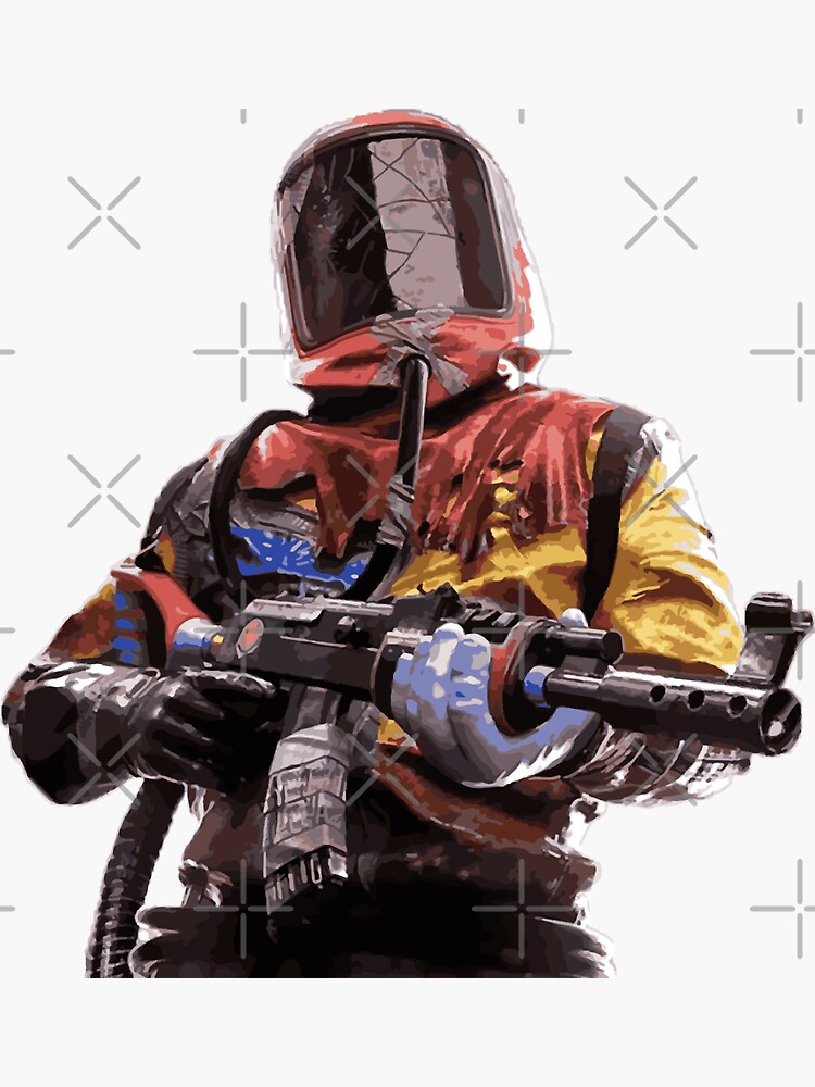 "Rust hazmat with ak47" Sticker for Sale by JoyfulDayzz | Redbubble
