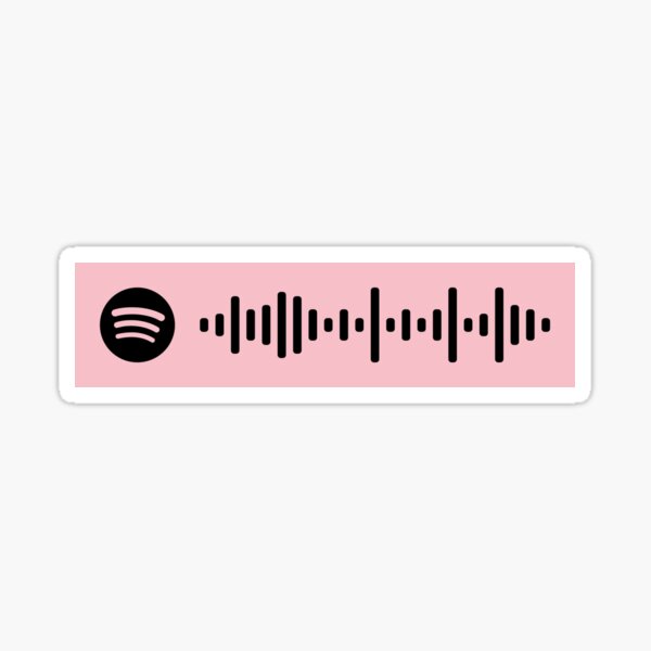 "BlackPink Playing With Fire Spotify Code -" Sticker for Sale by ...