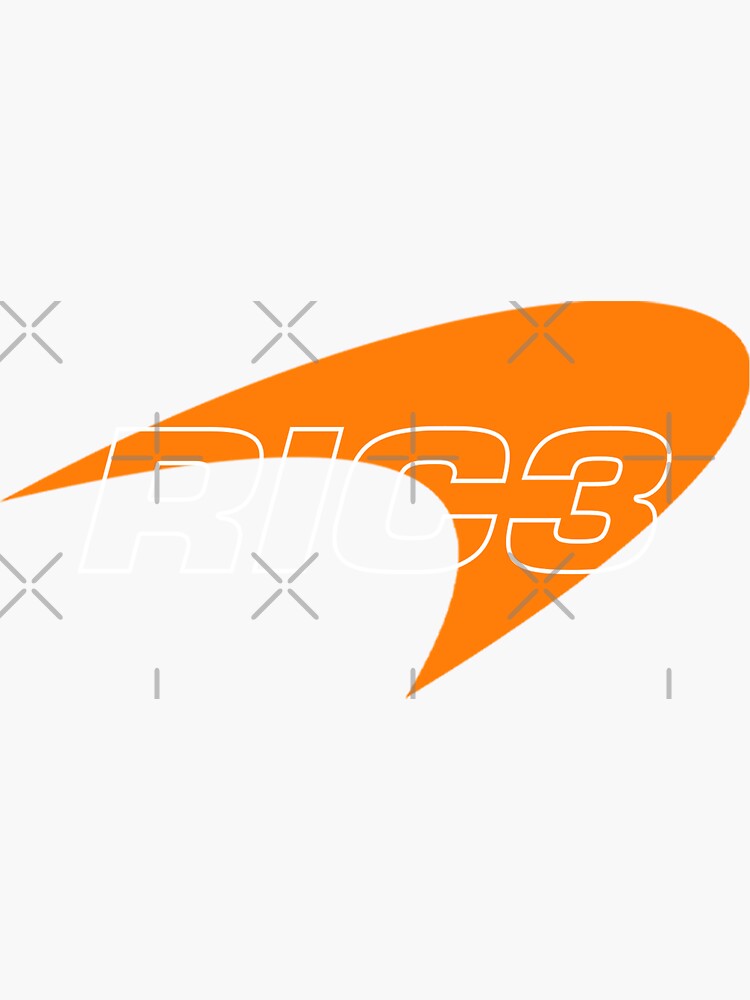 "Daniel Ricciardo 3 - RIC3 - F1 2022 Season - v2" Sticker for Sale by ...