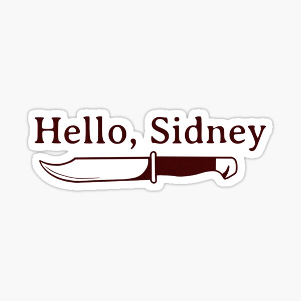 "Hello, Sidney" Sticker for Sale by sweetlace | Redbubble