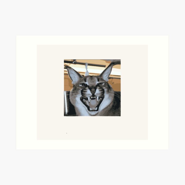 " Funny Big Floppa Quote Animals Coll Caracal Cat Funny big floppa meme ...