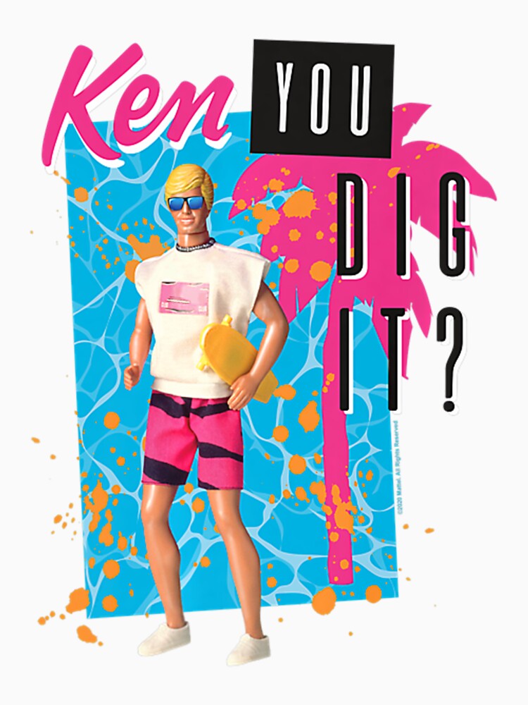 "Barbie - Ken You Dig It Premium" T-shirt for Sale by flimsyarmament9 ...