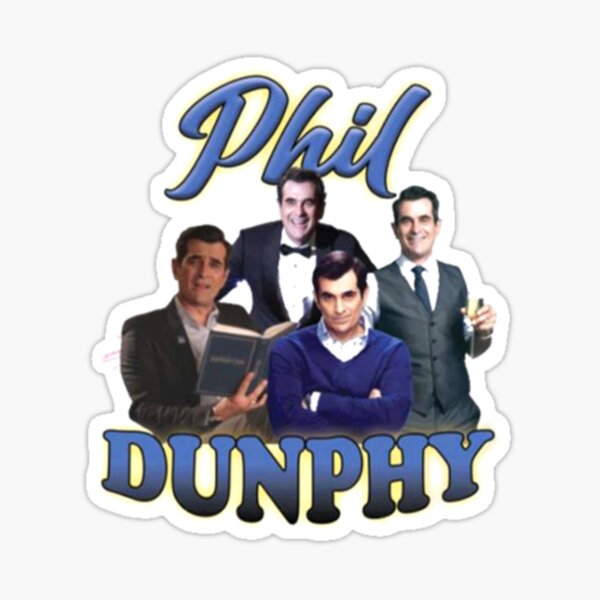 "Phil Dunphy Homage" Sticker for Sale by BEST-PAINT | Redbubble