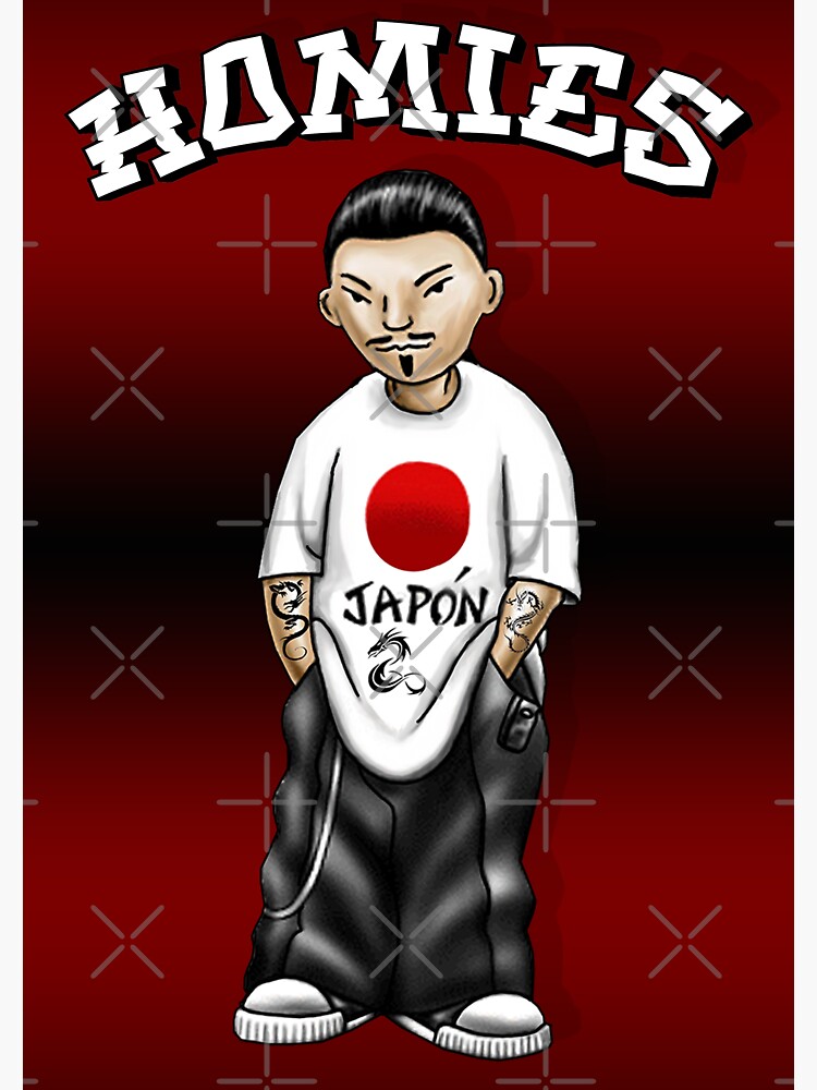 "Lil Homies Red#5" Sticker for Sale by EnviousObjects2 | Redbubble