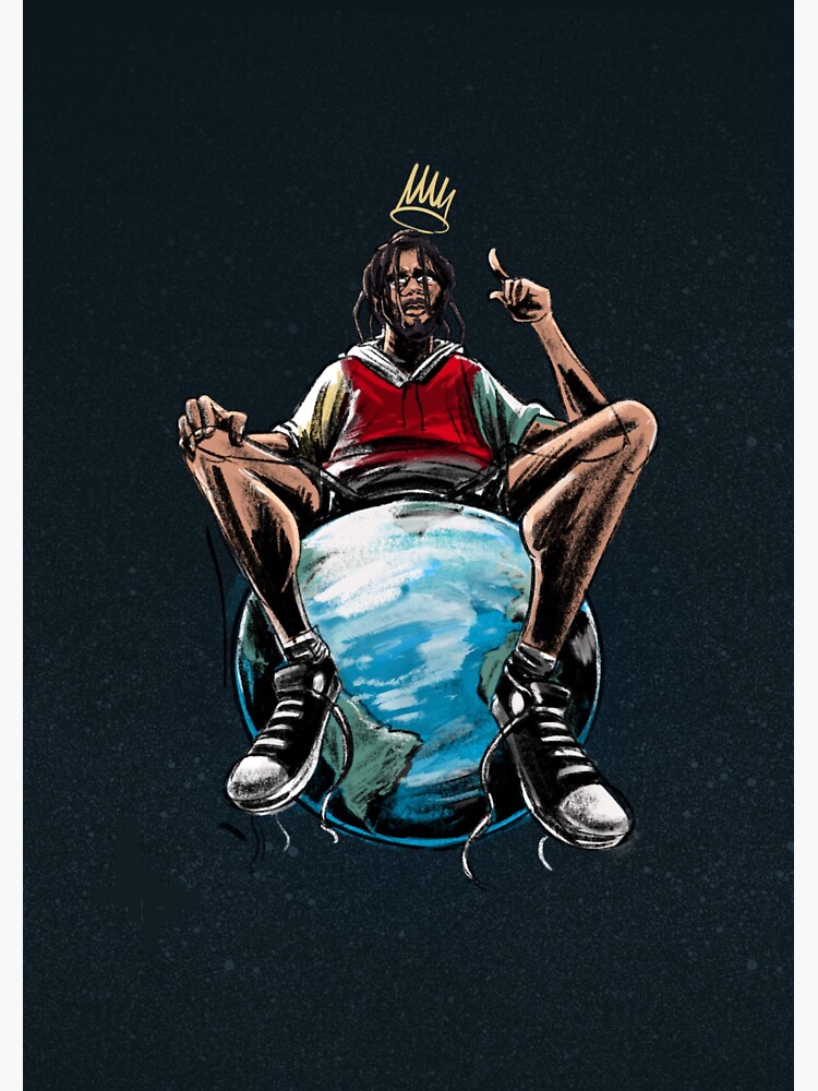 "Cole World Fanart" Sticker for Sale by gericoleman | Redbubble