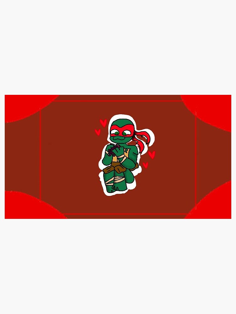 "RAPH AND CHOMPY " Sticker for Sale by montelvis | Redbubble