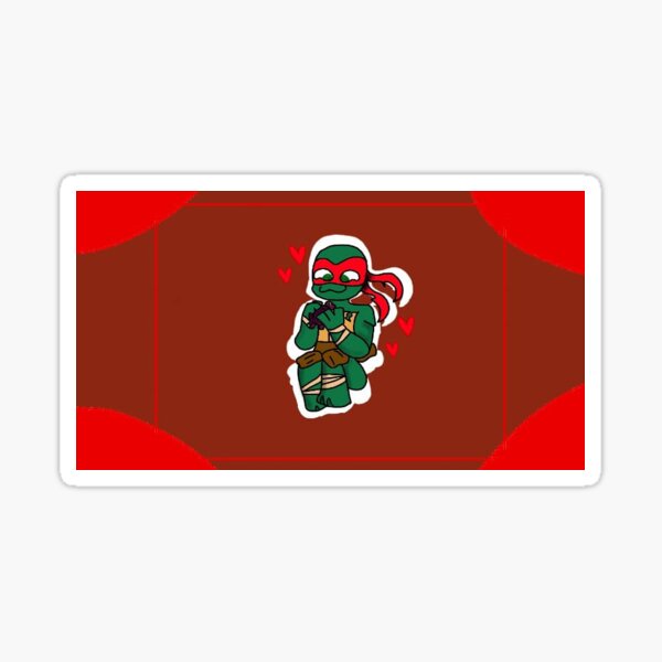 "RAPH AND CHOMPY " Sticker for Sale by montelvis | Redbubble