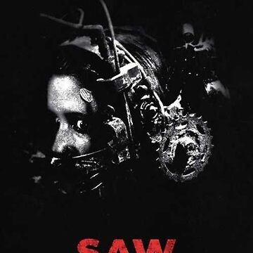 "Horror movie poster saw" Poster for Sale by scottwetmore | Redbubble