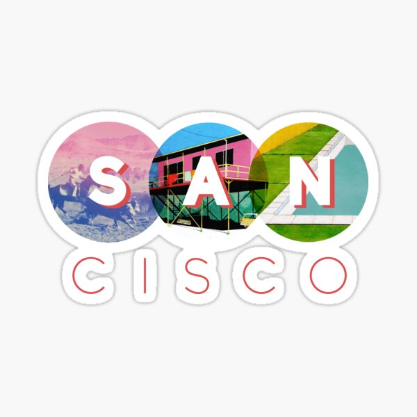 "San Cisco!" Sticker by Viri | Redbubble