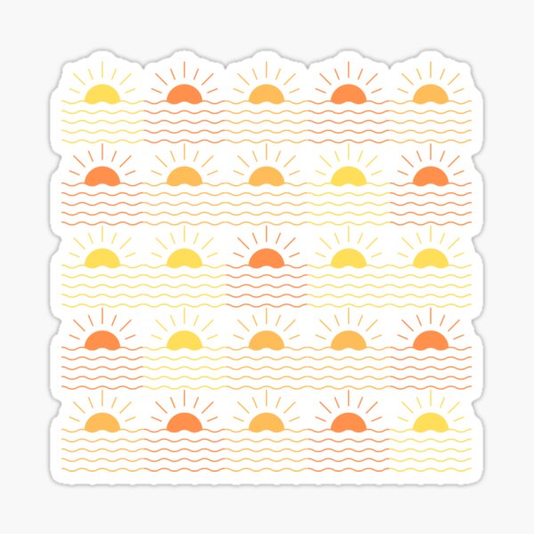 "Forever Chasing Sunsets Sticker" Sticker for Sale by DeliciouSs ...