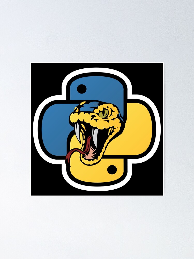 "Python " Poster for Sale by TheMikis | Redbubble