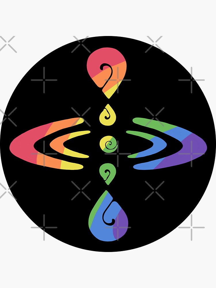 Mindfulness Symbol Sticker For Sale By Unhingedheather Redbubble