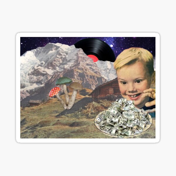 "Money Boy" Sticker for Sale by ufoscully | Redbubble