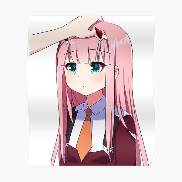 " darling in the franxx zero two" Poster for Sale by MohamedATouil | Redbubble