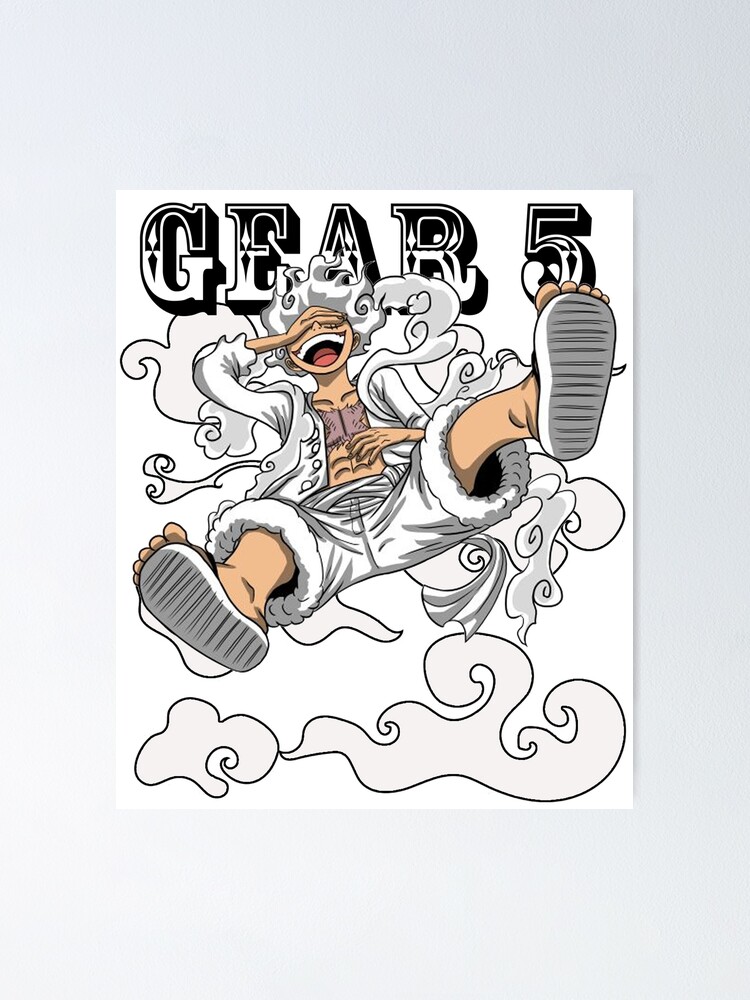 "Luffy Gear 5, One Piece Anime, Joy Boy" Poster for Sale by CELB-Arts ...