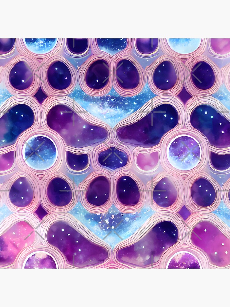 "Alien Space Bubble Galaxy Universe" Sticker for Sale by MythicPrompts | Redbubble