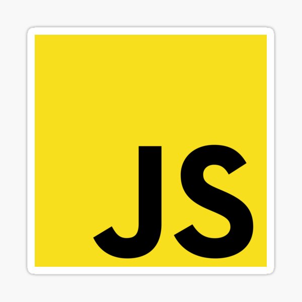 "JavaScript logo design" Sticker for Sale by MyMindLoves- | Redbubble