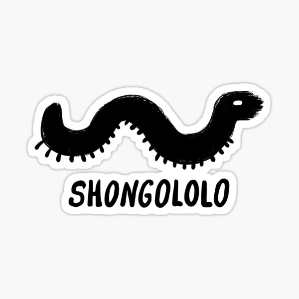 "Shongololo - crazy South African millipede by Lekka Saffa" Sticker for ...
