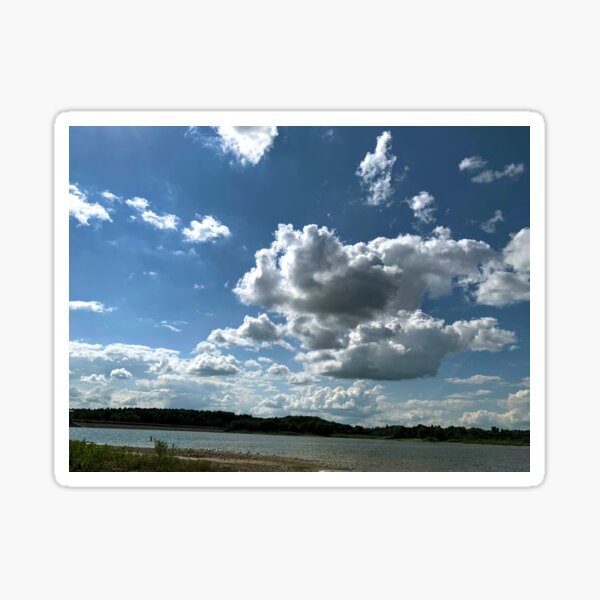 "Cloudy Day" Sticker for Sale by SawyerSebastian | Redbubble