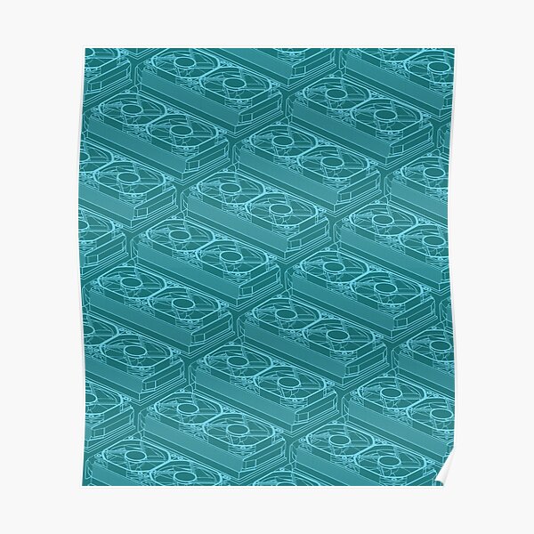 "Pc gamer graphics card" Poster for Sale by mewzeek-T | Redbubble