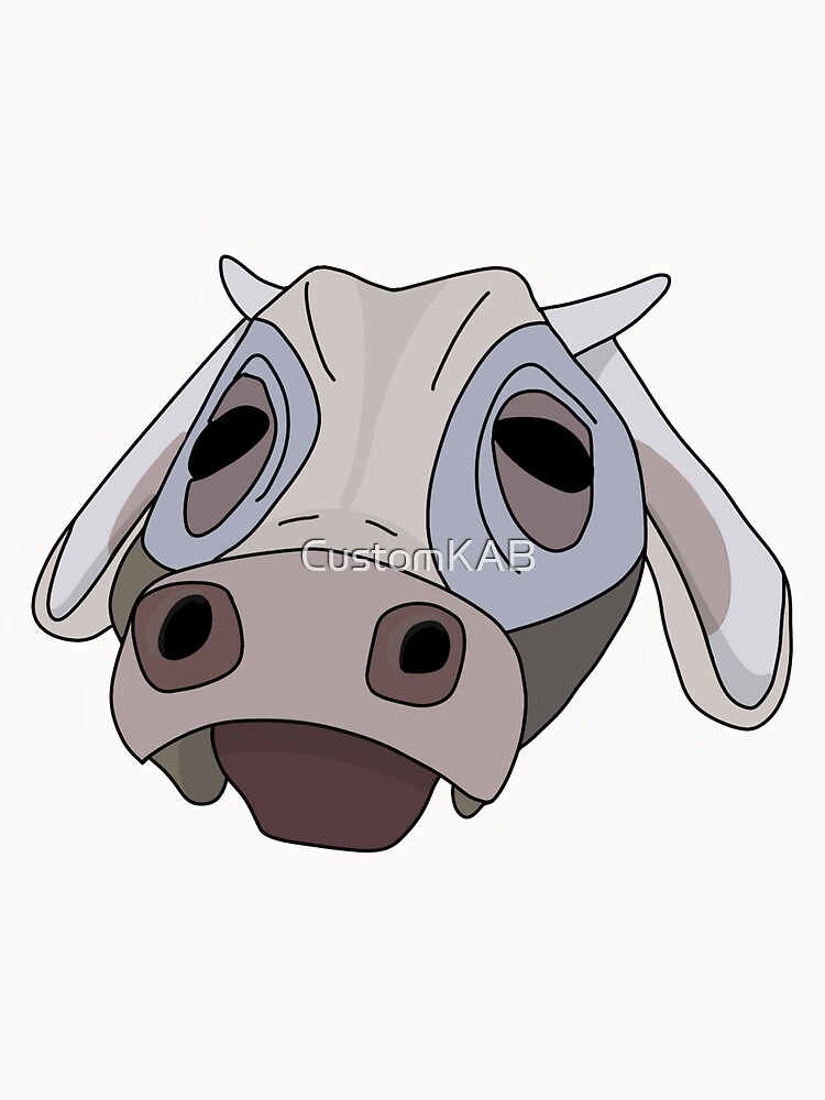 "Milky White Into The Woods" Sticker for Sale by CustomKAB | Redbubble