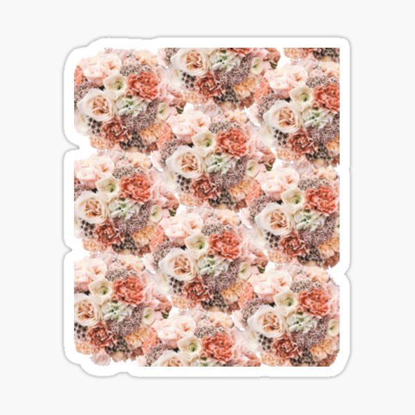 "Pink roses" Sticker for Sale by CuteMaster | Redbubble