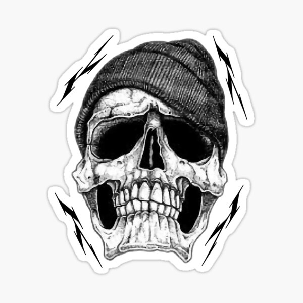 "legend face scary " Sticker for Sale by crowmen | Redbubble