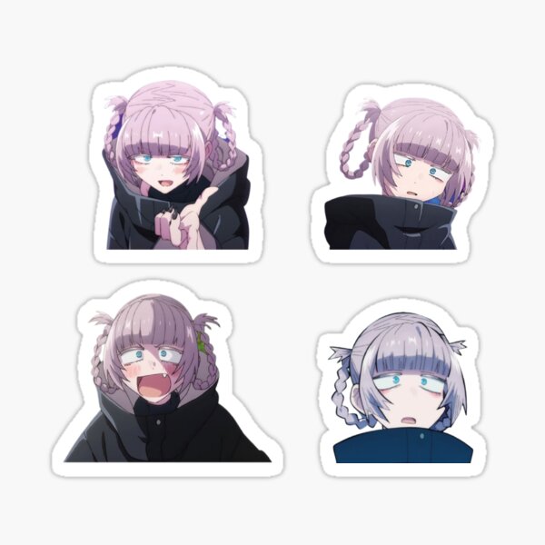 " nazuna nanakusa call of the night" Sticker for Sale by Anime-Chibi ...