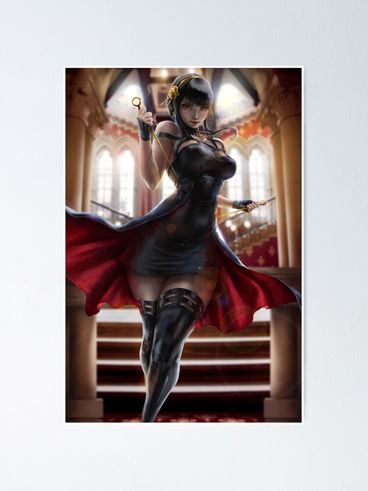 "Yor Forger" Poster for Sale by Makuroni | Redbubble