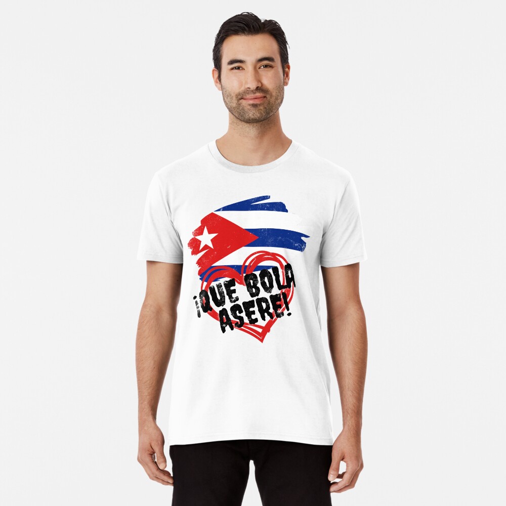 "Vintage Great Casual Street Cuban T "Asere que bola!"" Sticker for ...