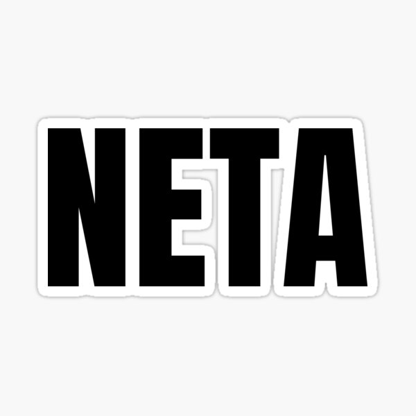 "NETA" Sticker for Sale by Ztudio | Redbubble