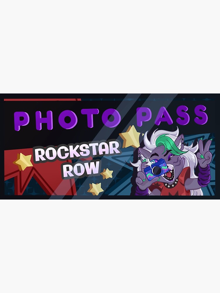 "Fnaf Photo Pass" Poster for Sale by RainDoodlez | Redbubble
