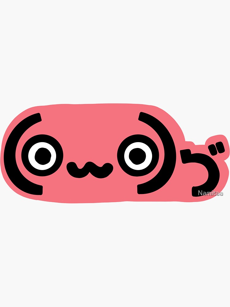 "Red OWO Emoticon Dark Mode" Sticker for Sale by Namitaa | Redbubble
