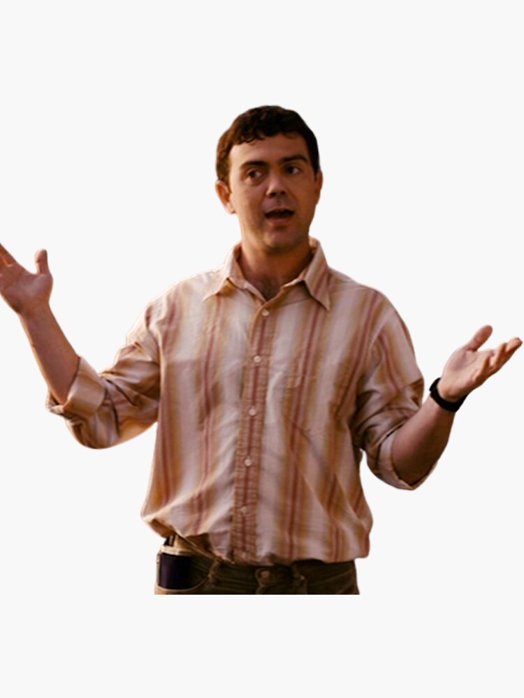 "Superbad Francis the Driver // Joe Lo Truglio" Sticker for Sale by ...