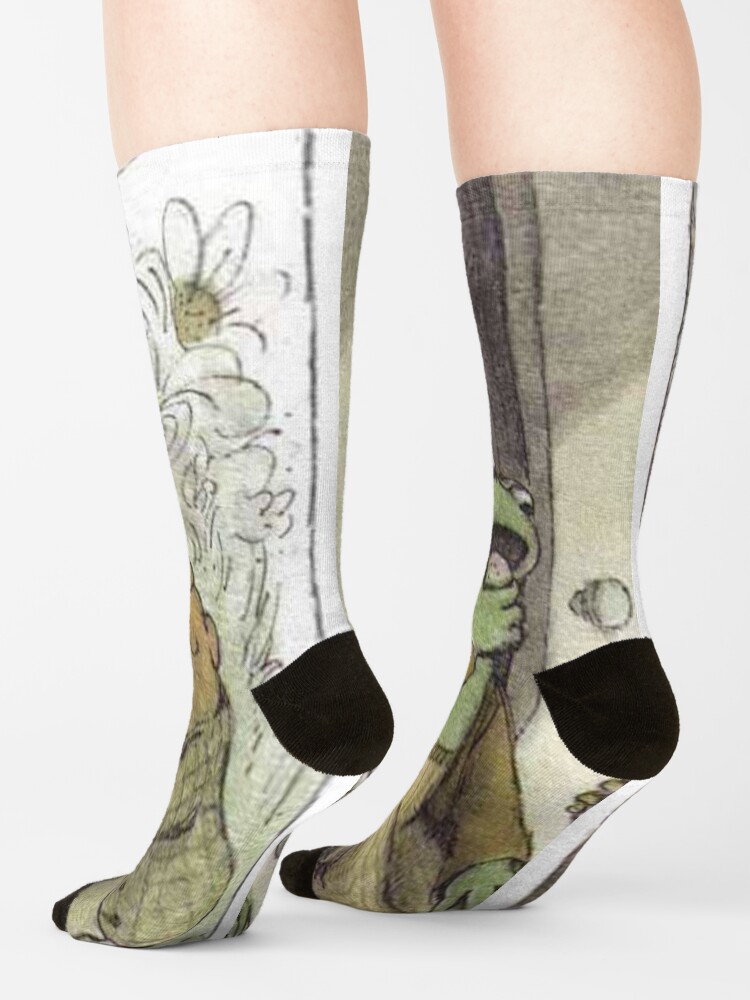 "Snack Time With Frog and Toad" Socks for Sale by ruthierue | Redbubble