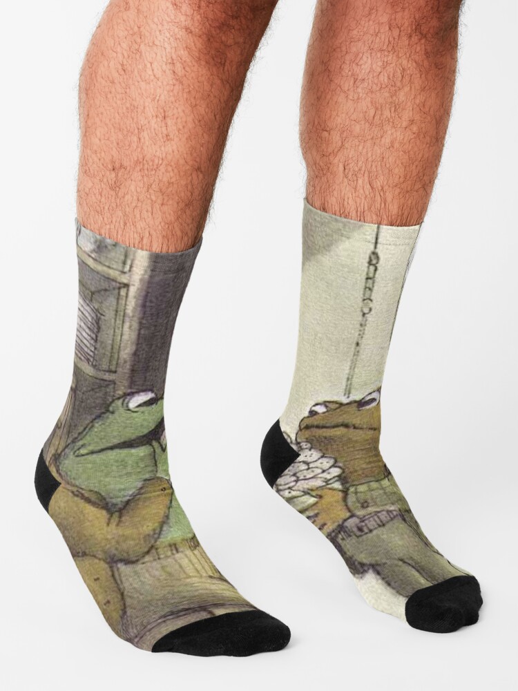 "Snack Time With Frog and Toad" Socks for Sale by ruthierue | Redbubble