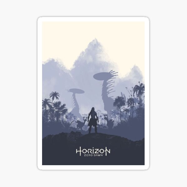 "horizon zero dawn " Sticker for Sale by alimat1 | Redbubble