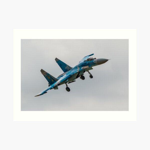 "Sukhoi SU-27 Flanker" Art Print for Sale by aviationart | Redbubble