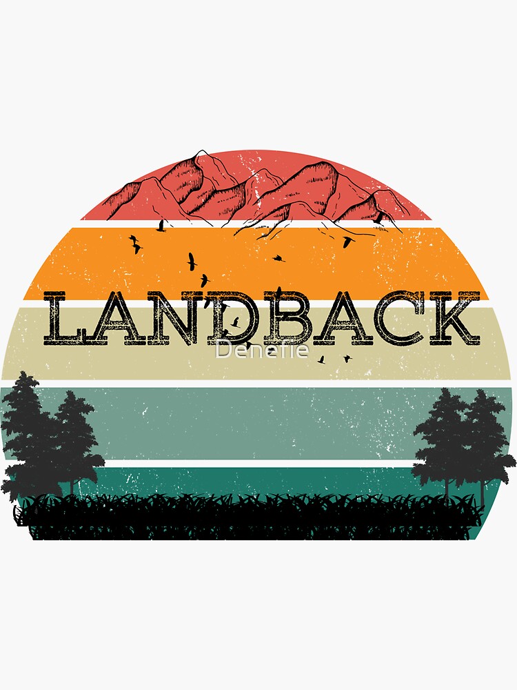"LANDBACK | Landback Movement |" Sticker for Sale by Denefie | Redbubble