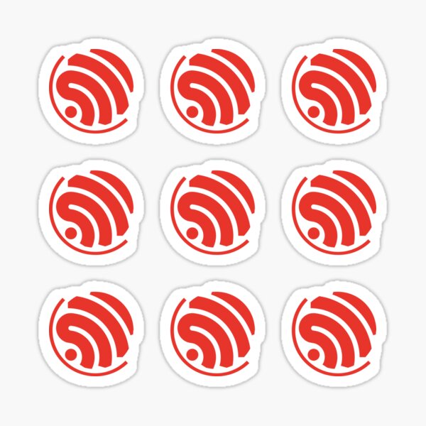 "ESP32 (9x)" Sticker for Sale by GreenPhosphor | Redbubble