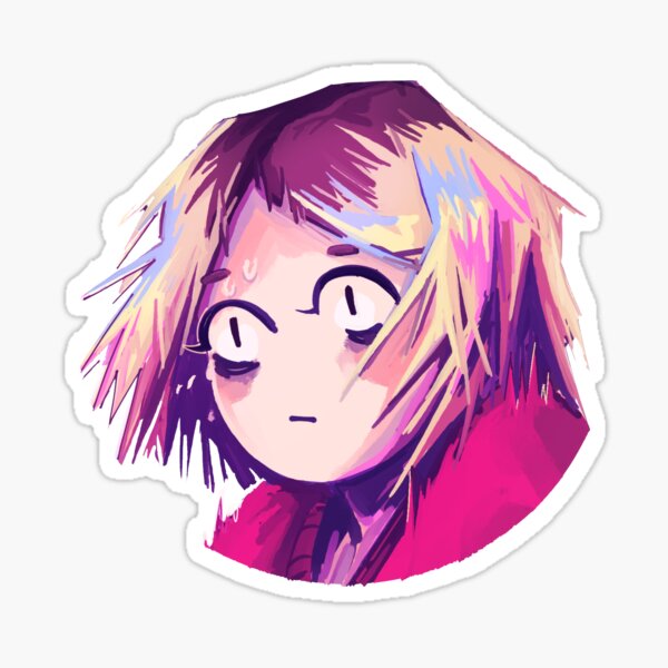 "shocker kenma" Sticker for Sale by Da-Anime-Turtle | Redbubble