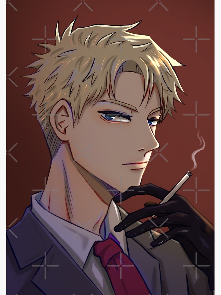 "Loid Forger" Sticker for Sale by yuniizu | Redbubble